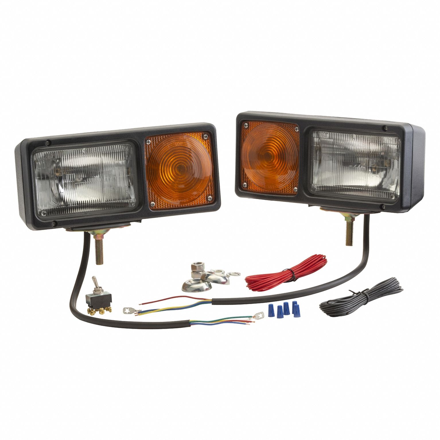 GROTE, Snowplow Light, Halogen, Snow Plow Light Kit - 2VPH4|64261-4 ...