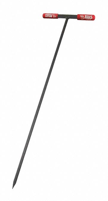 Steel Soil Probe,48",T-Style Handle - Grainger