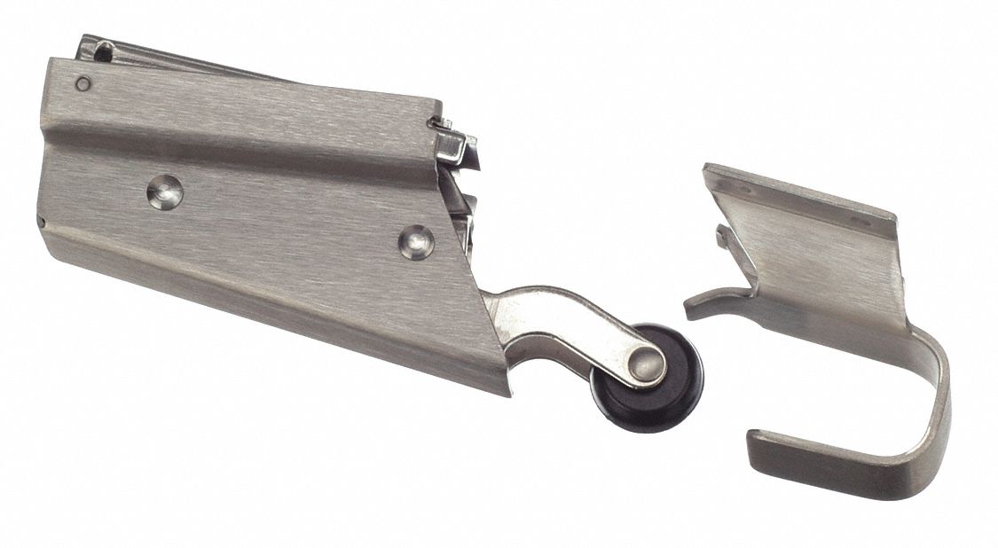 COMPONENT HARDWARE, Concealed Mounting Type, Stainless Steel, Door ...