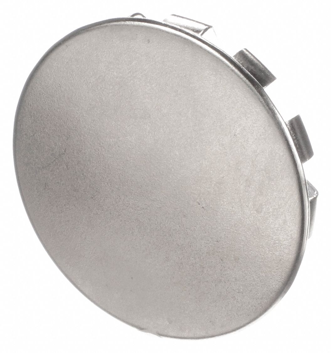 Nickel Plated Steel End Cap for 1-5/8" O - Grainger
