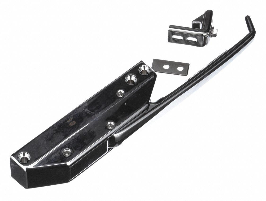 Zinc, 1 11/16 in Ht, Door Latch - 642Y52|R35-1105 - Grainger