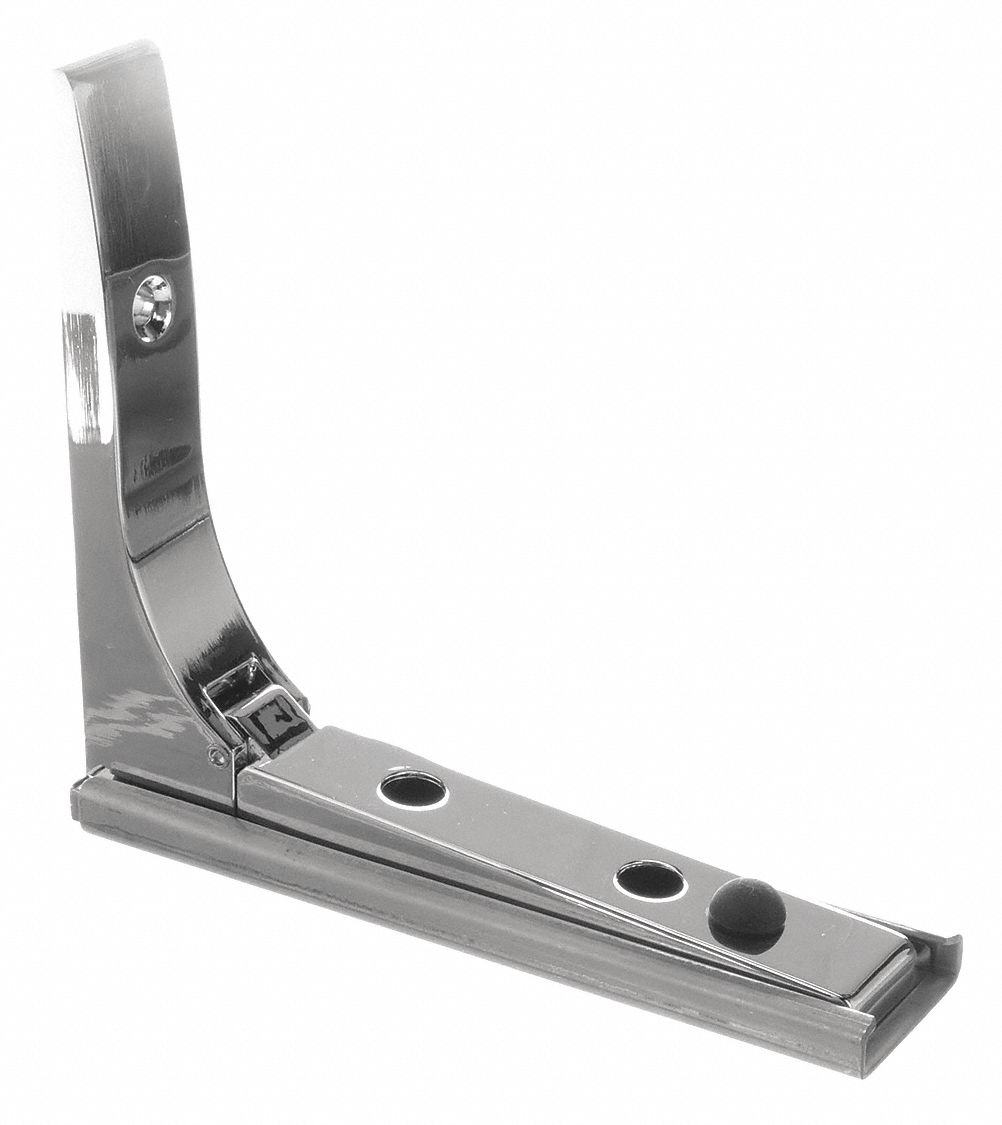 CP Die Cast 7" L Folding Removable Shelf - 642Z05|J17-4273 - Grainger