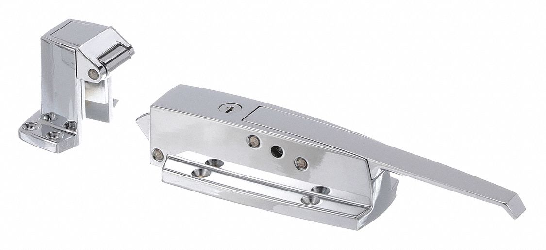 Brass/Stainless Steel/Zinc, Door Latch - 643A39|W38-1500-C - Grainger