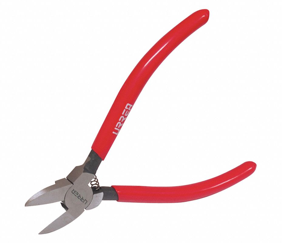 URREA Pinzas de Corte Diagonal, Punta Ovalada - Pinzas de Corte ...
