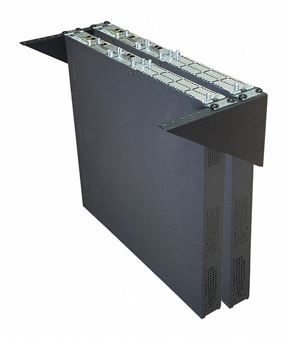 VIDEO MOUNT PRODUCTS, 4 Rack Units, 4 7/8 in x 19 in x 7 1/2 in, Wall ...