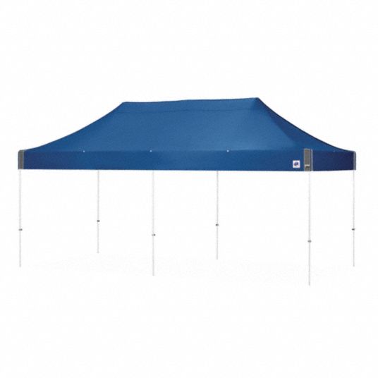 E-Z UP, 20 ft Overall Lg, 10 ft Overall Wd, Canopy Tent - 60NL85 ...