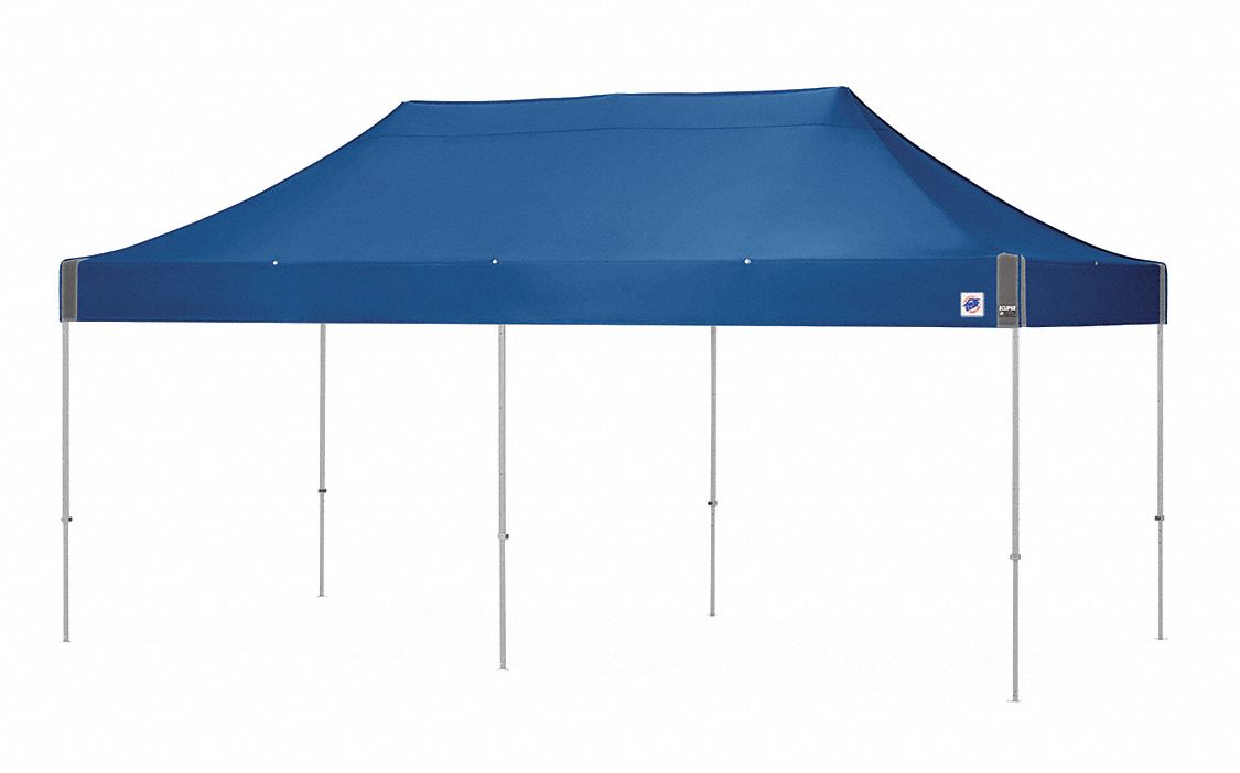 E-Z UP, 20 ft Overall Lg, 10 ft Overall Wd, Canopy Tent - 643P55 ...