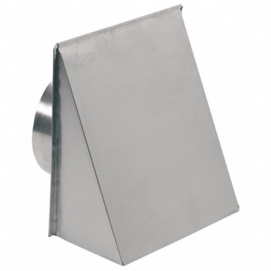 Round, 8 in Duct, Wall Cap - 4YG80|643 - Grainger