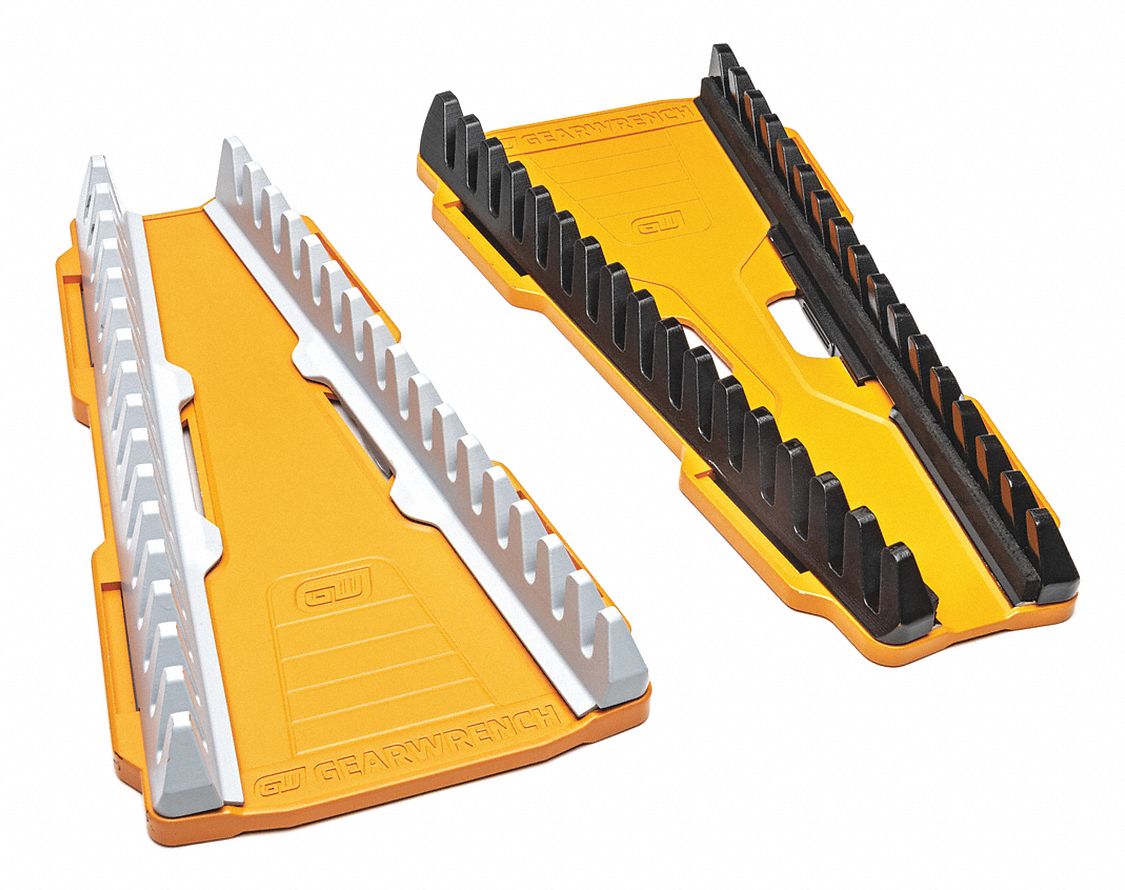 GEARWRENCH, Reversible Wrench Rack 2 pcs,16 Slot - 644D38|83121 - Grainger