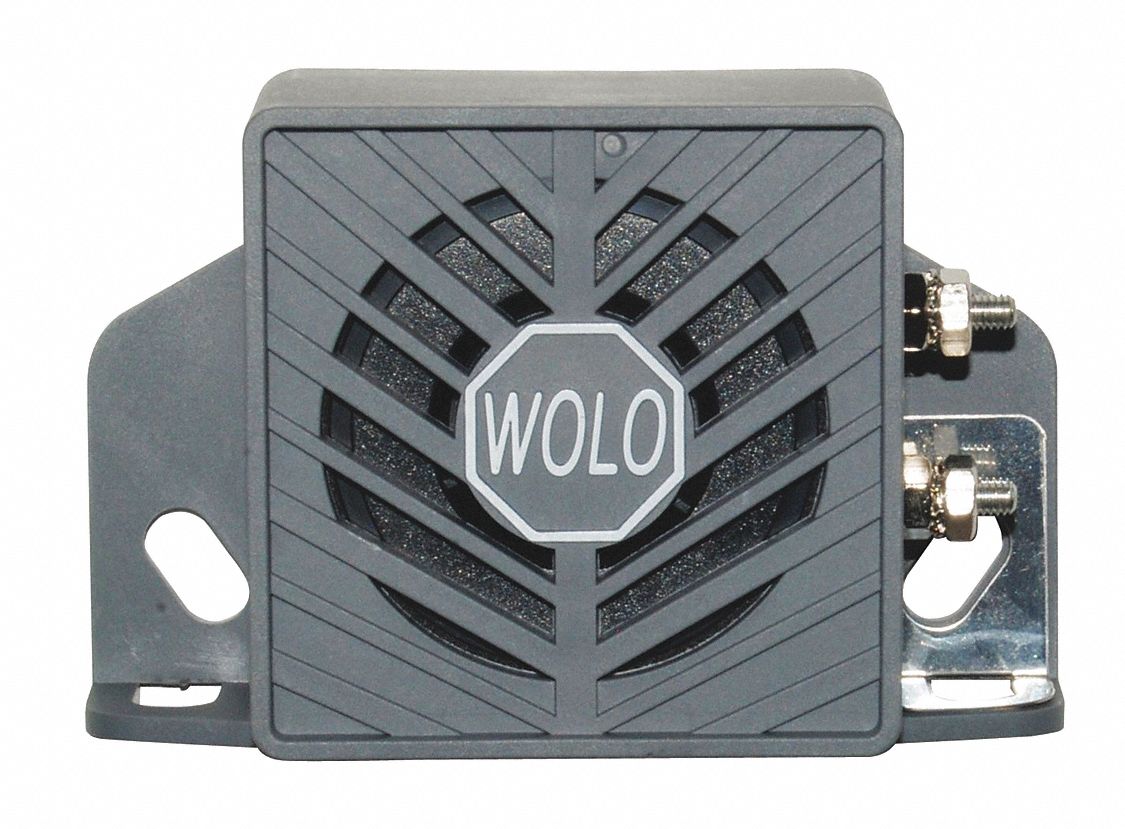 WOLO, Light-Duty, Back Up Alarm,Heavy Duty,White Noise - 644M04|BA ...