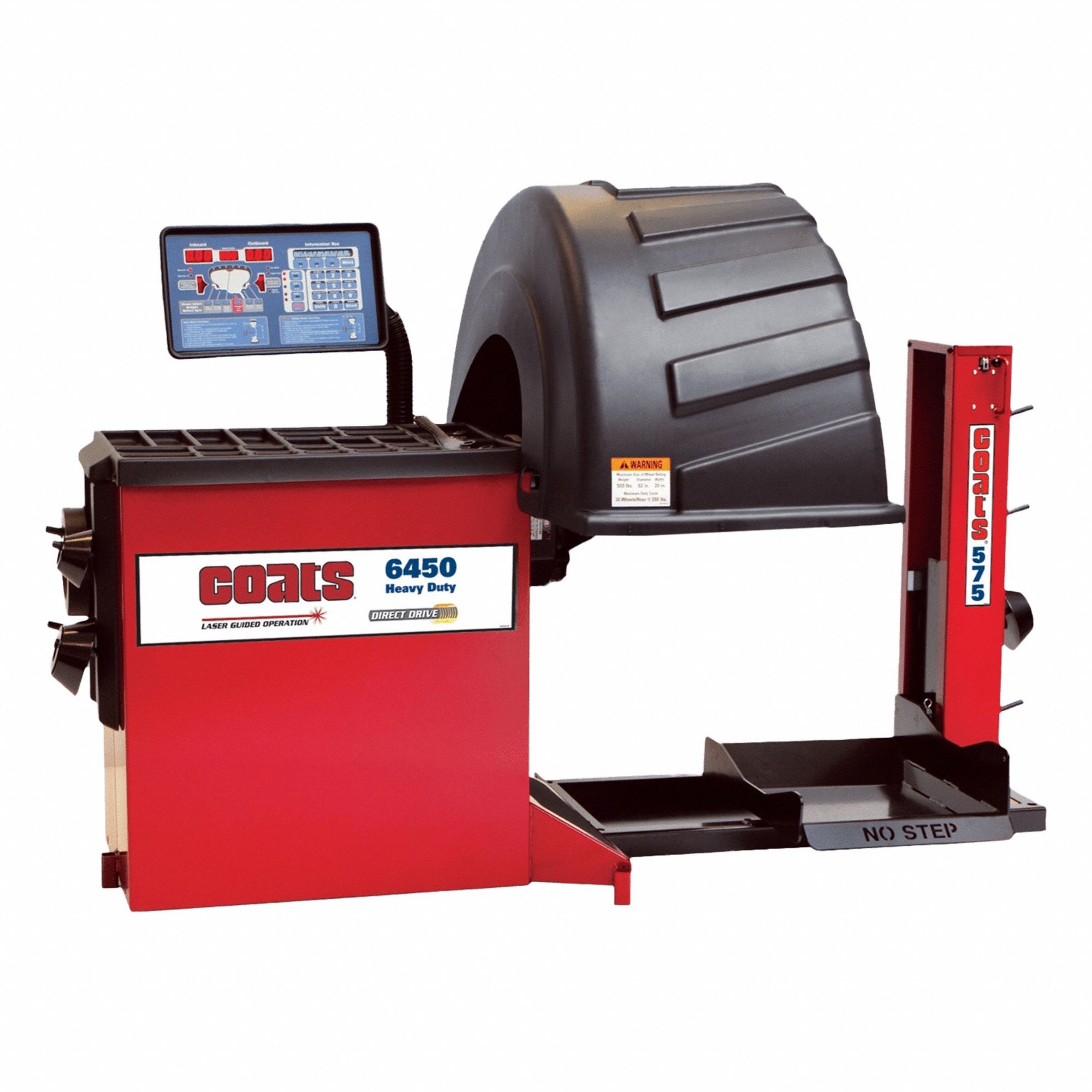 COATS, Digital LED, Three-Phase Phase, Truck Wheel Balancer - 33K090 ...