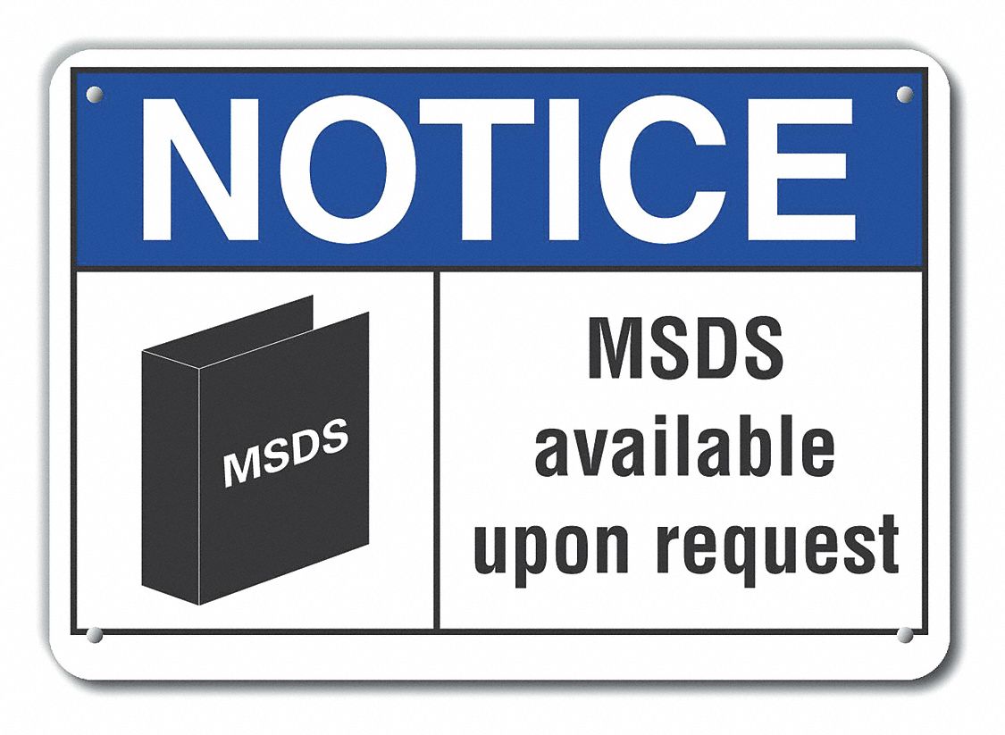 Msds Sign