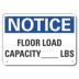 Load Capacity Signs - Grainger Industrial Supply