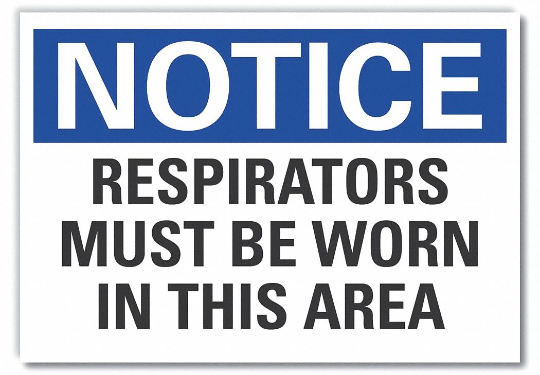 Non-PVC Polymer, Adhesive Sign Mounting, Notice Sign - 456K77|LCU5-0185 ...