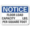 Load Capacity Signs - Grainger Industrial Supply