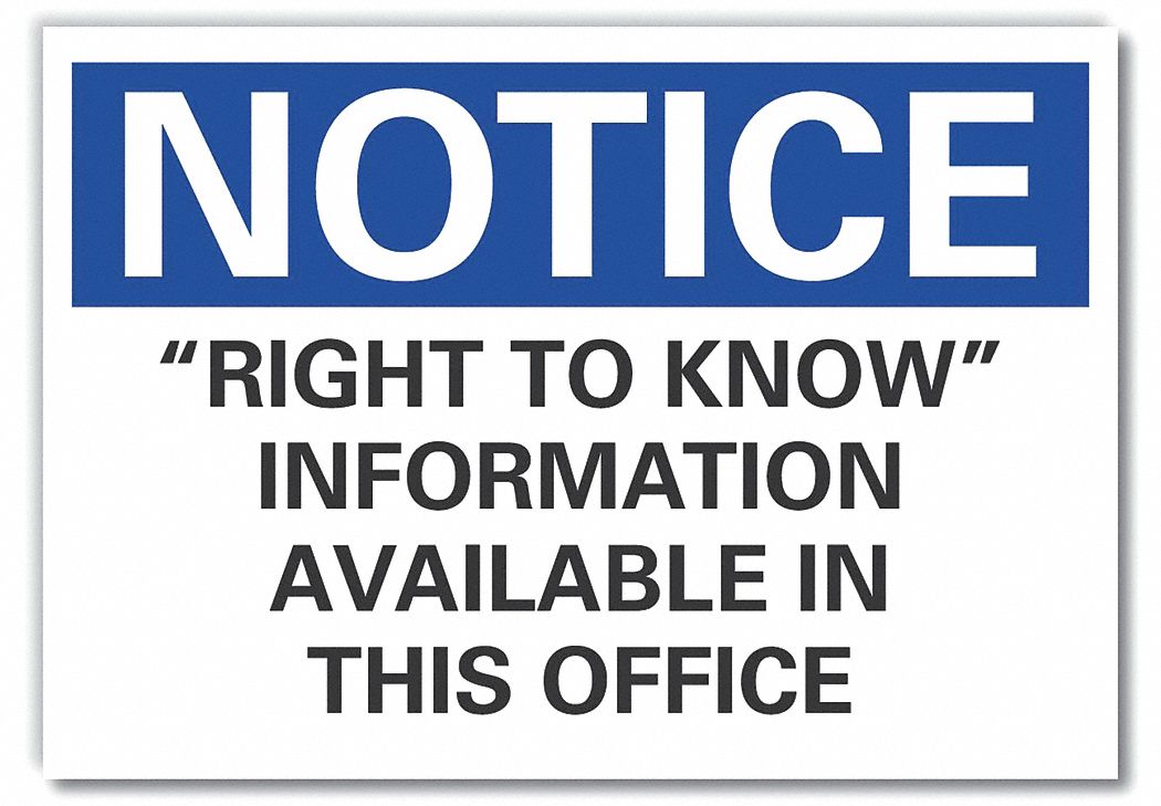 Reflective Sheeting, Adhesive Sign Mounting, Information Notice ...