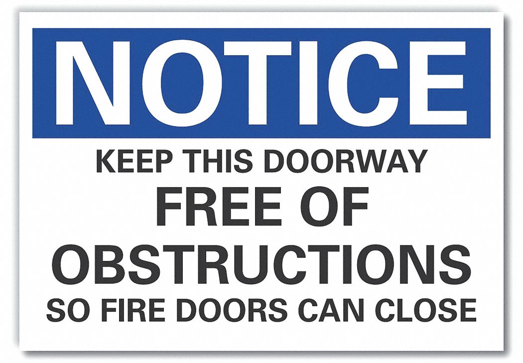 Reflective Sheeting, Adhesive Sign Mounting, Door Instruction Notice ...