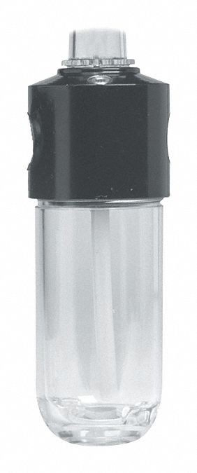 ARROW PNEUMATICS, 1 3/8 in Overall Wd, Mini Lube,Poly Bowl,1/4 ...