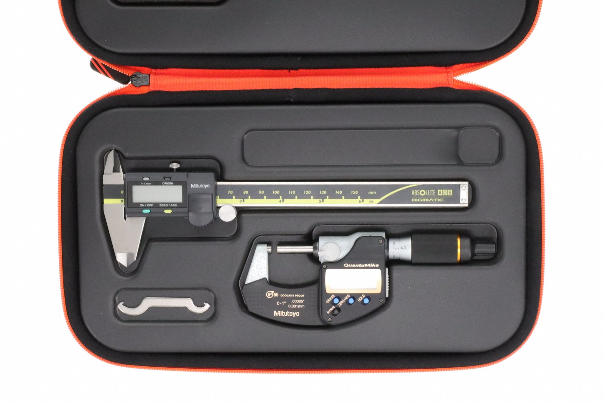 MITUTOYO, 3 Pieces, Digital Caliper, Precision Measuring Tool Kit ...