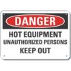 Hot Surface Signs - Grainger Industrial Supply