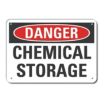 Chemical, Gas, & Hazardous Material Storage Signs - Grainger Industrial ...