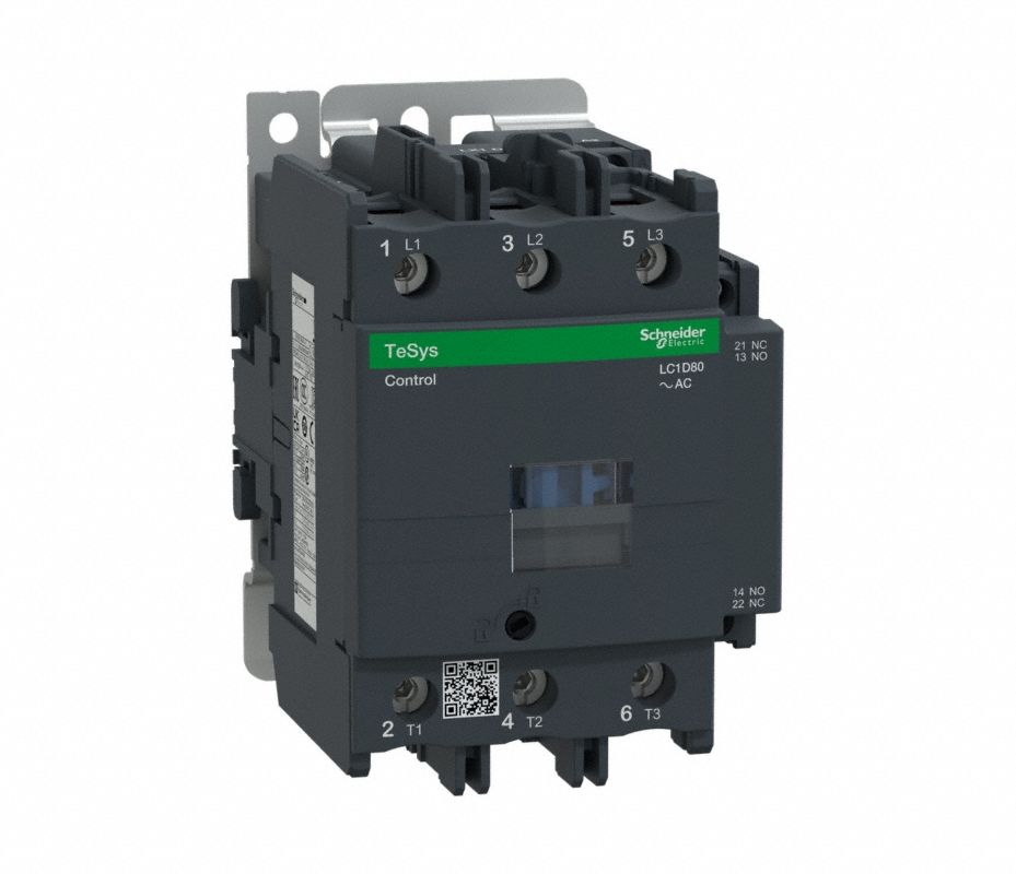 SCHNEIDER Contacto Magnético IEC 120VCA, Polos: 3, Reversible: No ...