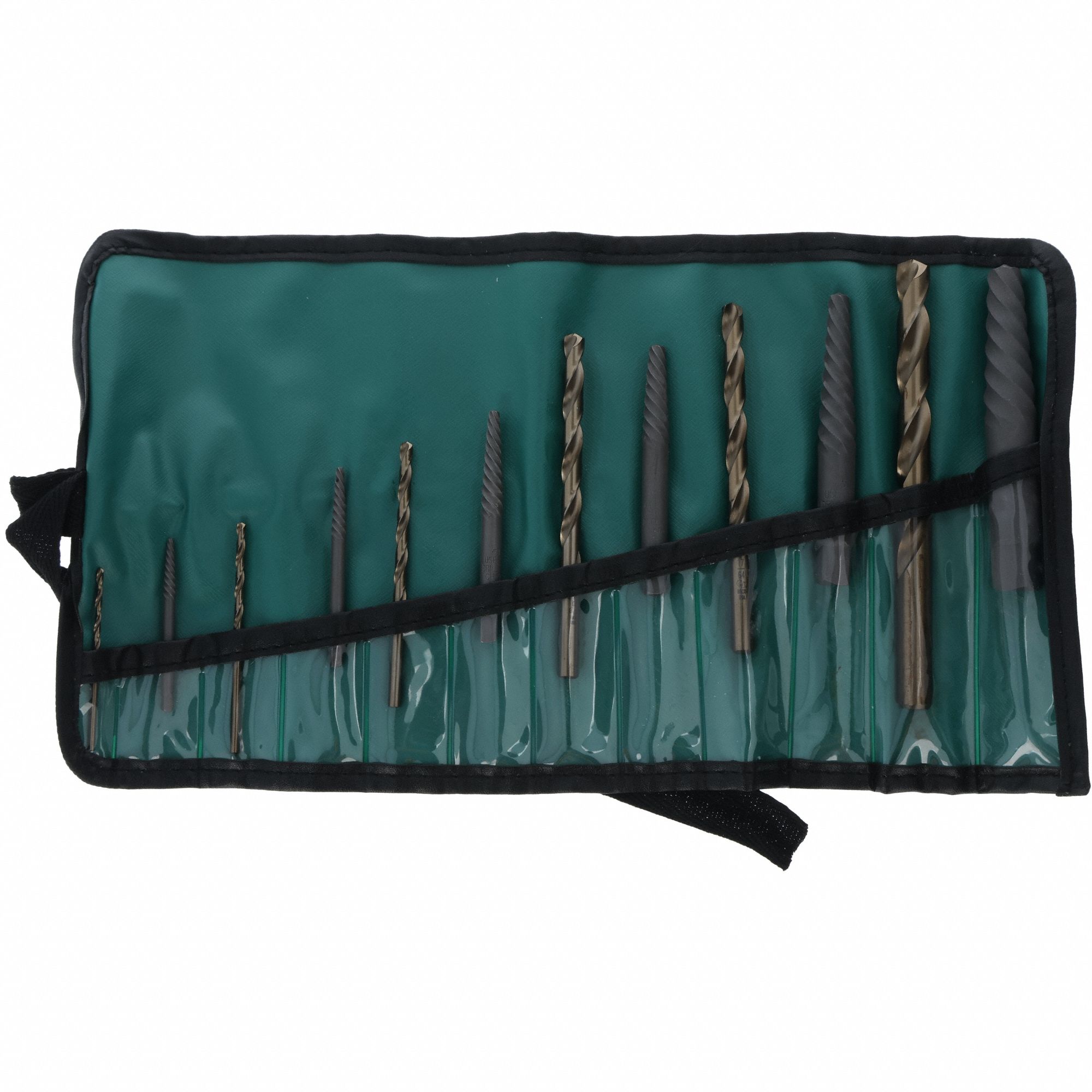 CHICAGO-LATROBE, 12 Pc, Spiral Flute, Screw Extractor Set - 445M39 ...