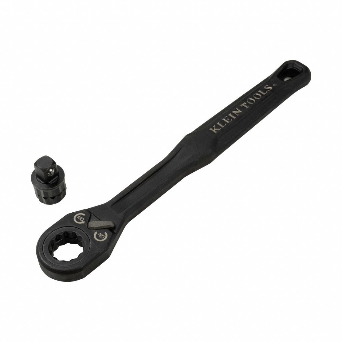 KLEIN TOOLS, Round, Reversible, Hand Ratchet Set - 402HW1|65408ADP ...
