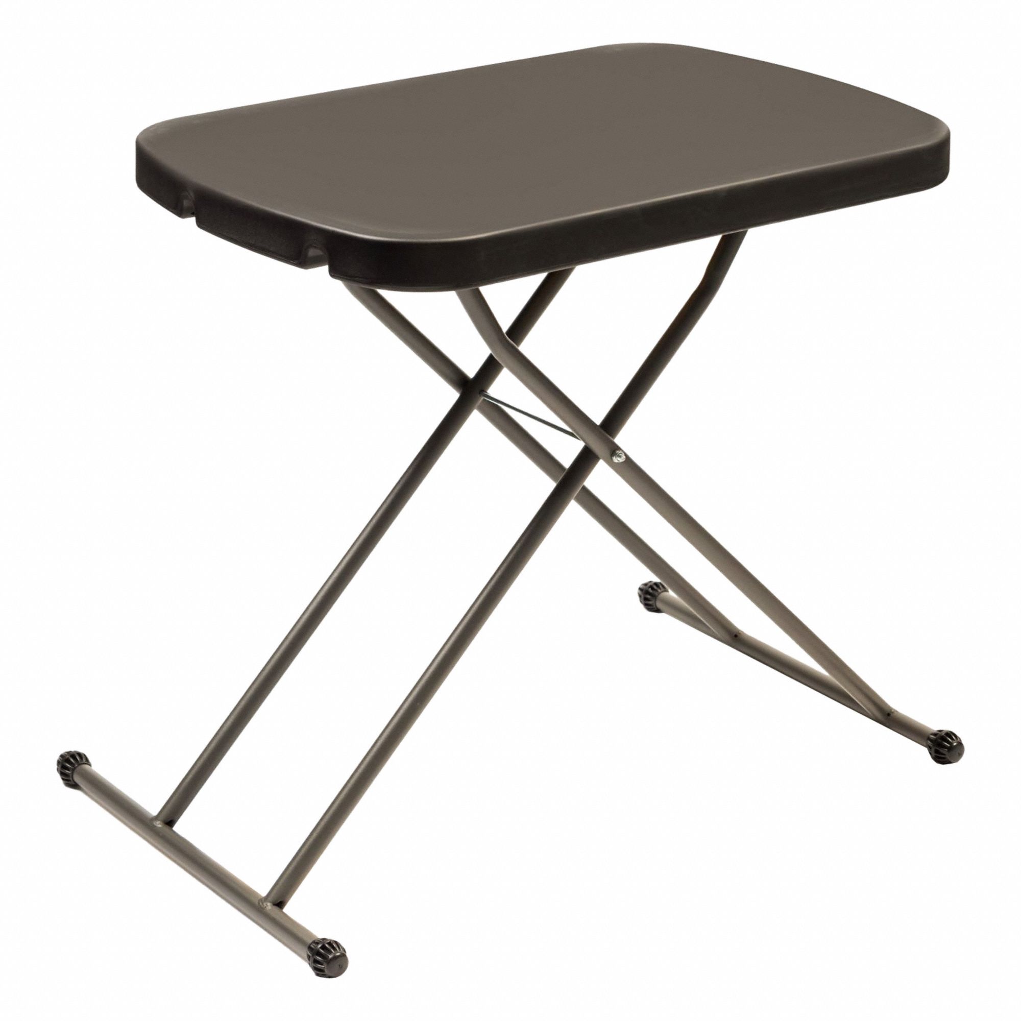 ICEBERG, Rectangle Table Shape, Black Tabletop, Folding Table - 824JR4 ...