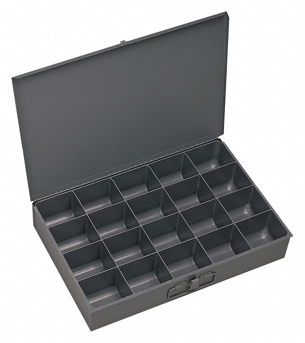 Large,20 Opening,Compartment Box For S - Grainger