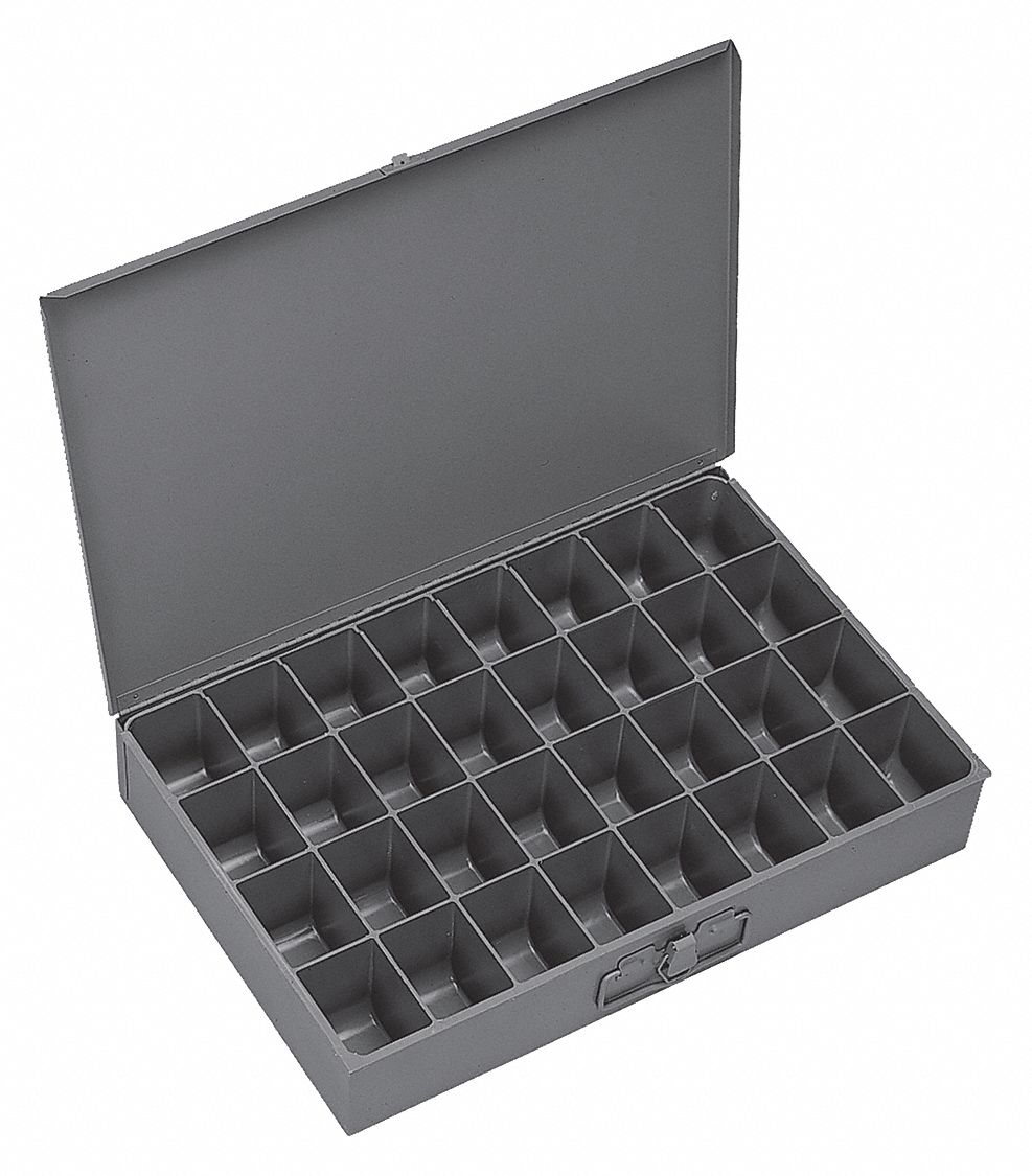 Large,32 Opening,Compartment Box For S - Grainger