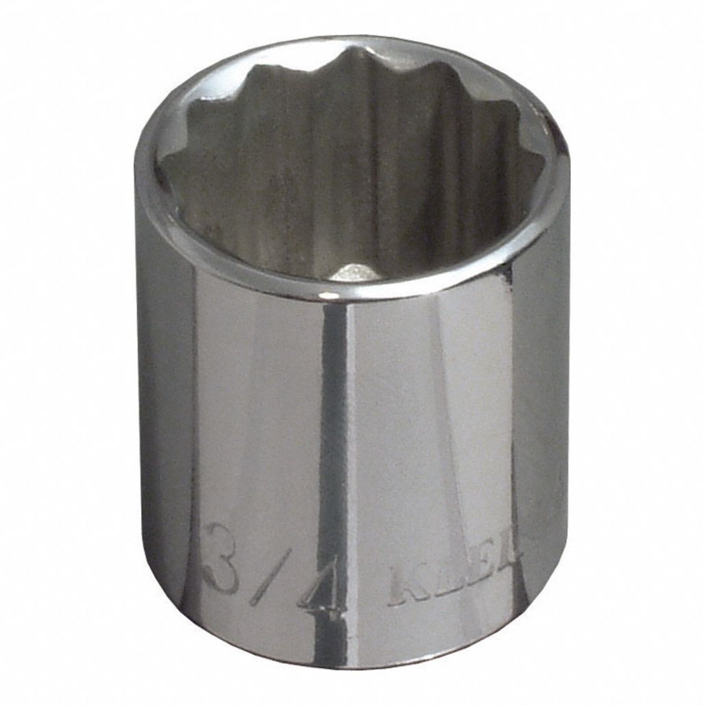 KLEIN TOOLS, 5/8" Std 12-Pt. Socket - 807JZ4|65704 - Grainger