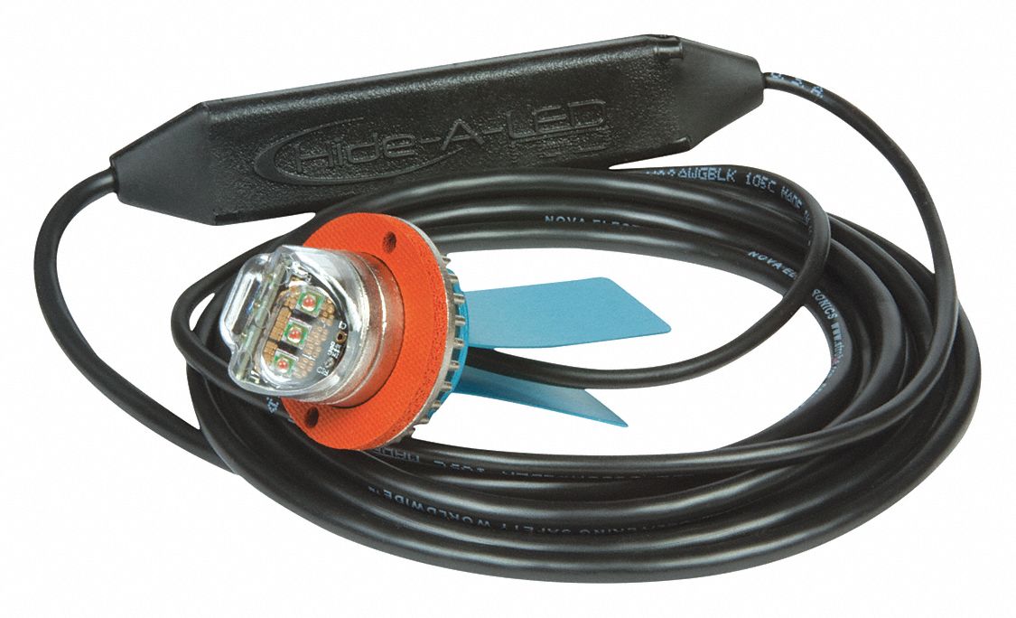 HIDE-A-LED, Concealed Led,6 Led,12-24Vdc,Clear - 65CD42|9013C - Grainger HIDE-A-LED, Concealed Led,6 Led,12-24Vdc,Clear - 65CD42|9013C - Grainger