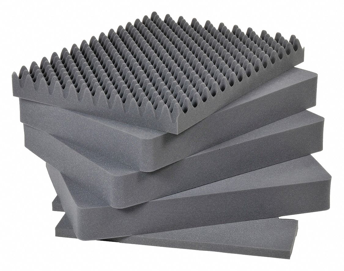 29 in Sheet Lg, 29 in Sheet Wd, Replacement Foam Set for 1690 - 65CZ96 ...