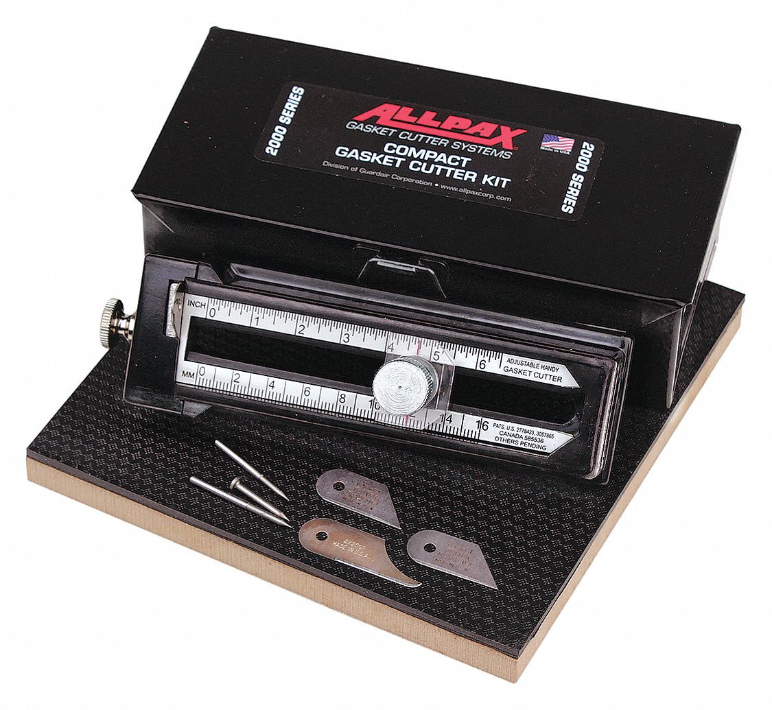 Compact Gasket Cutter Kit,7-9/64" L - 65DK91|AX2010 - Grainger