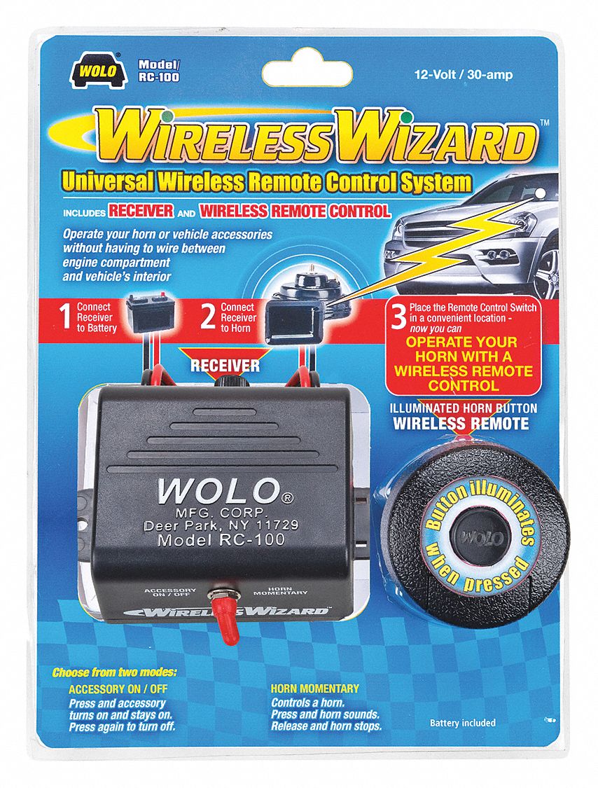 3 1/4 in Lg (In.), 2 1/2 in Wd (In.), Remote Control Switch - 65KT82|RC ...