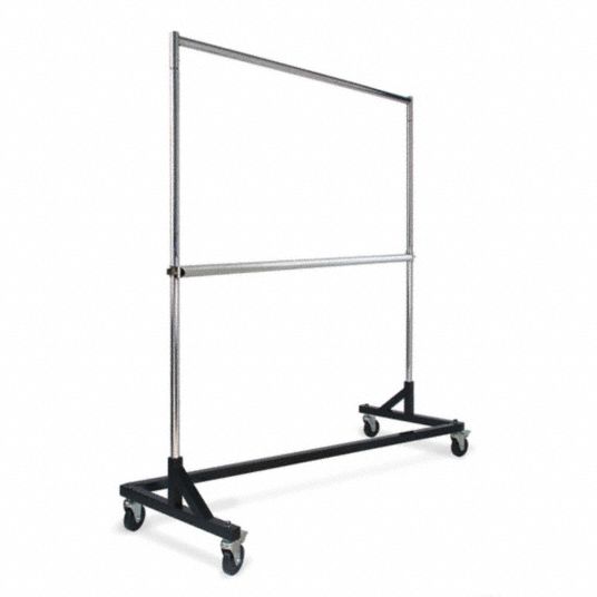 ECONOCO, Z-Rack,Black Base,with Add-On Bar - 65MC20|RZK8DH - Grainger