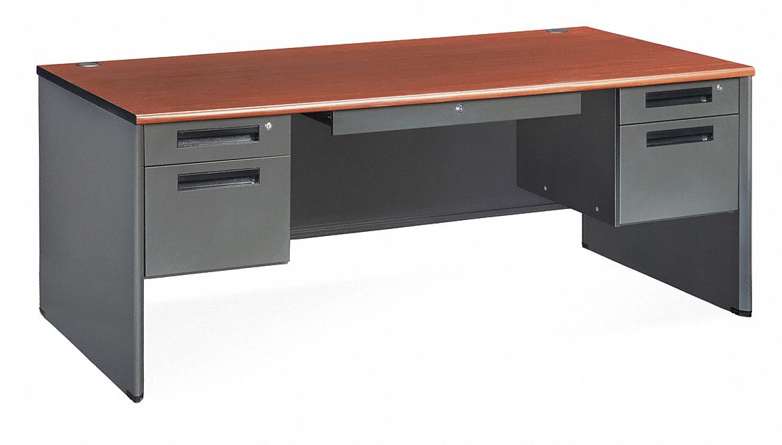 Office Desk,72" W x 29-1/4" H x36-1/4" D - Grainger