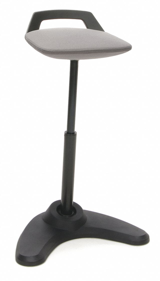 OFM INC Sit/Stand Stool - 65RC53|2800-BLK-GRY - Grainger