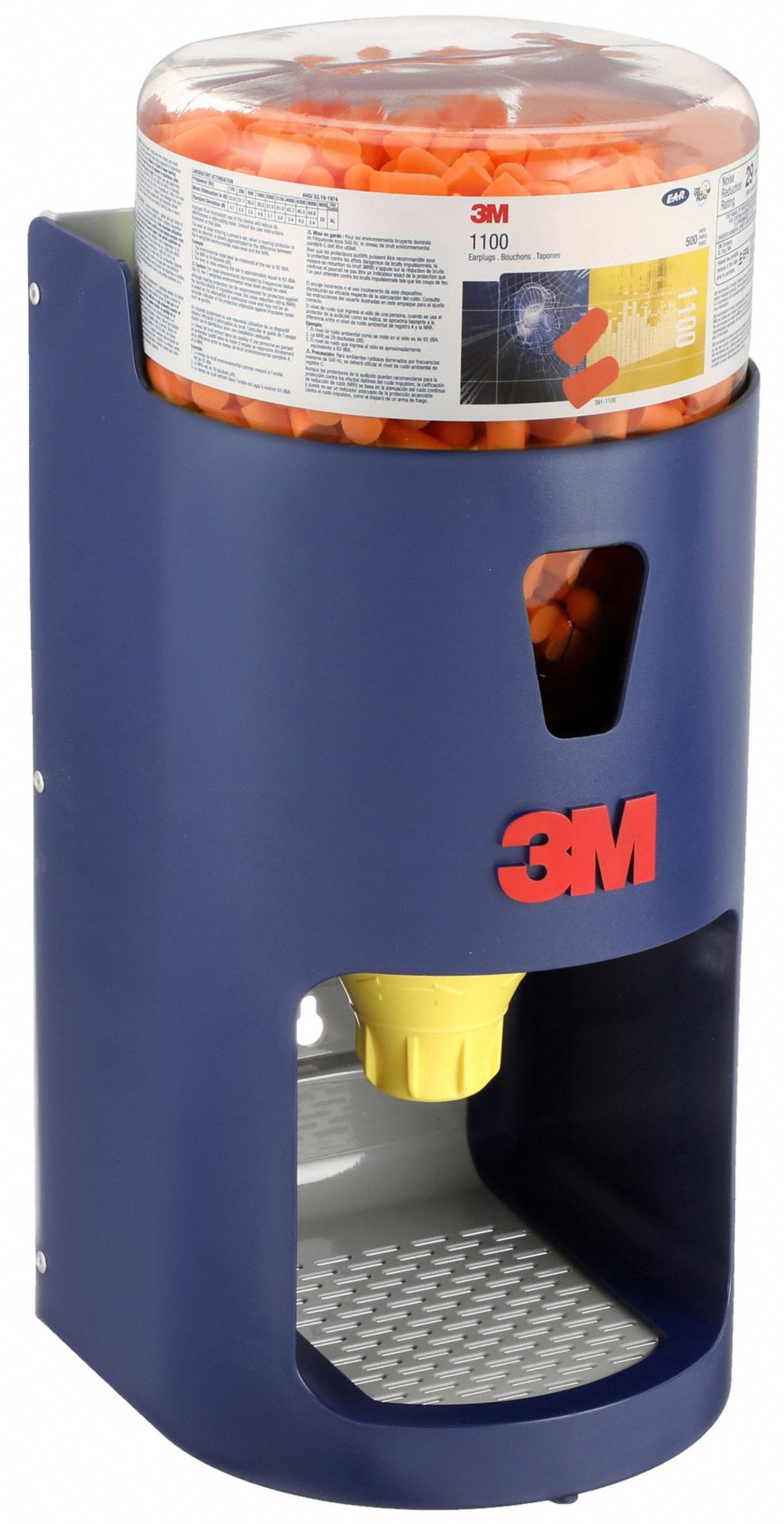 3M, Dispenser with Refill, Bell, Ear Plug Dispensing System - 65RJ90 ...