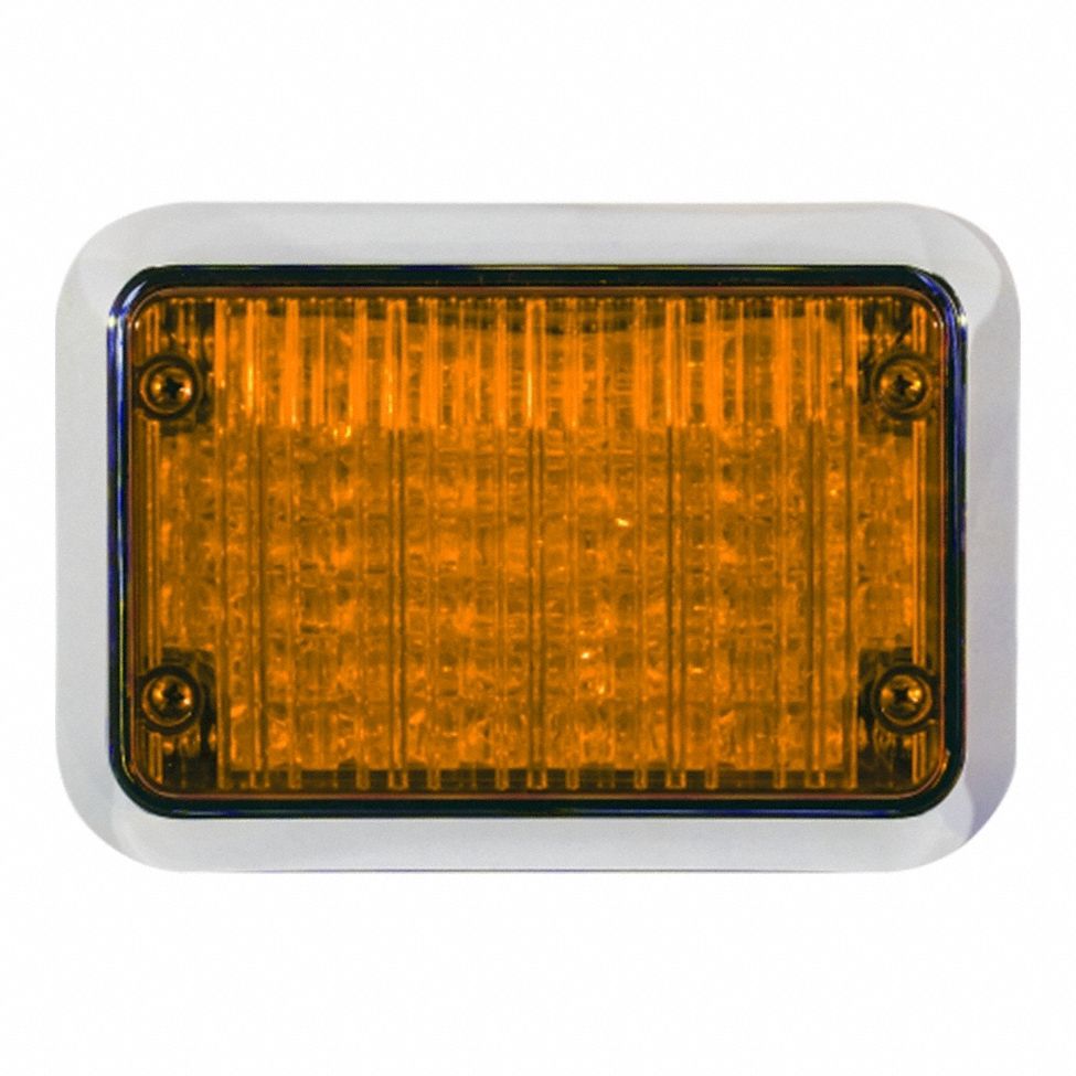 CODE 3, Emergency Vehicle Perimeter Light, Amber, Perimeter Light - 421G42|65STBZA - Grainger