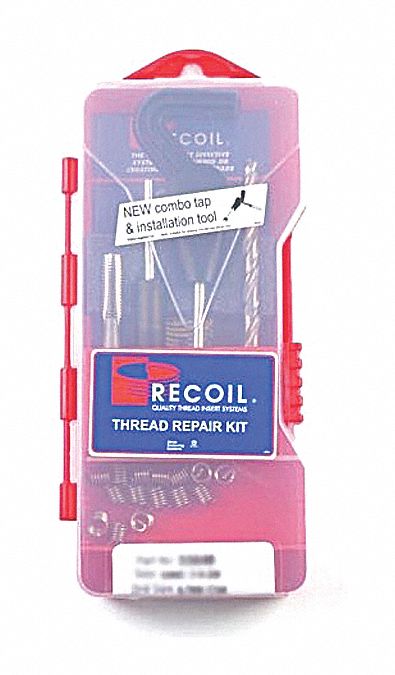 Recoil Thread Repair Kit,10-32,15 pcs. - Grainger