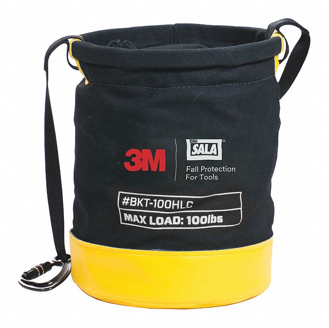 Safe Bucket,Hook-and-Loop,Canvas - Grainger