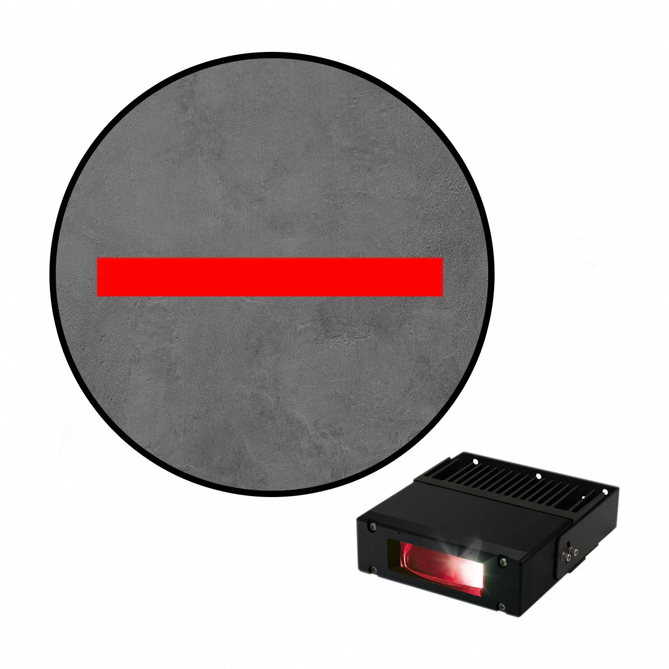 VISUAL WORKPLACE INC., Single LED Dock Line Projector, Single Line ...