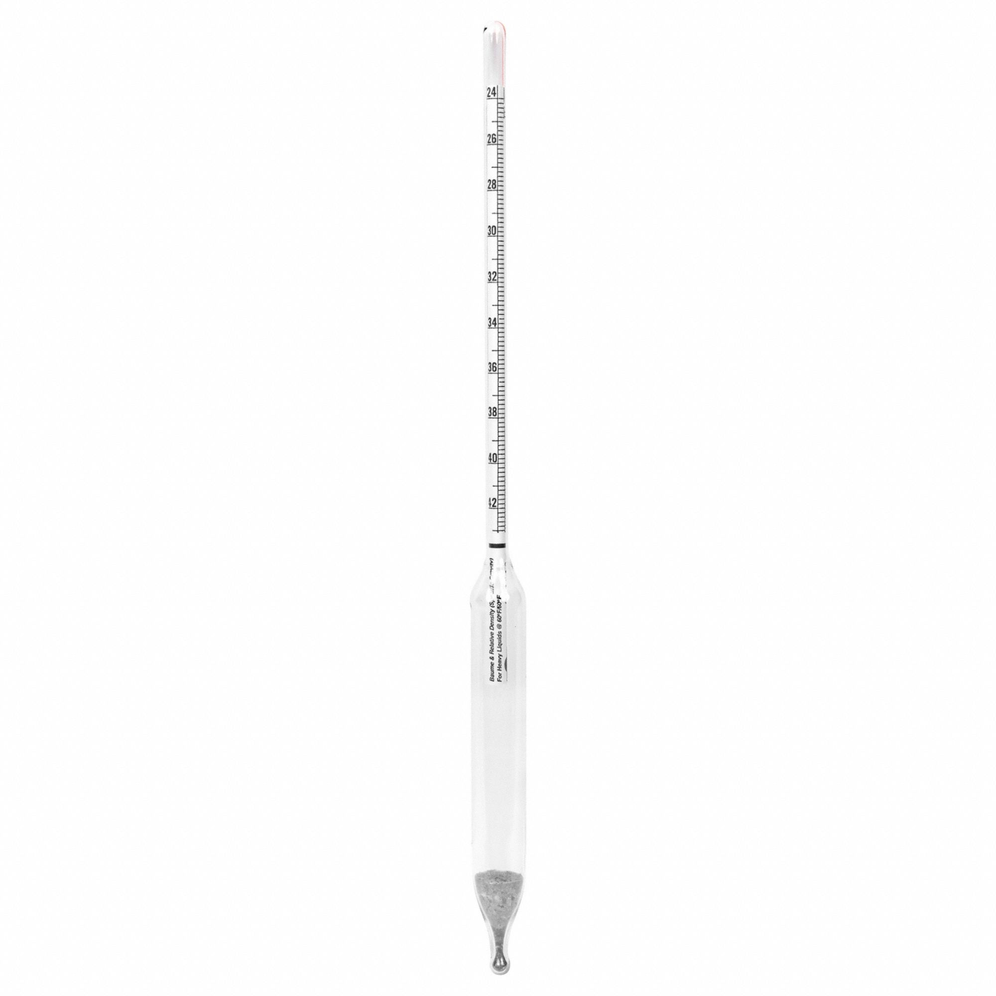 Baume/Specific Gravity, 1.200/1.420, Specific Gravity Hydrometer ...