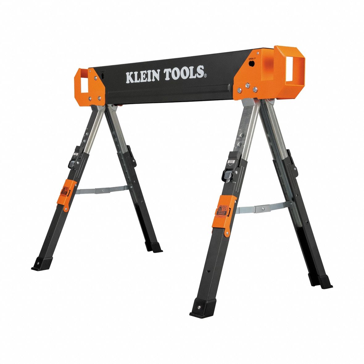 Adj-Leg Folding Saw Hse, Jobsite Table - Grainger