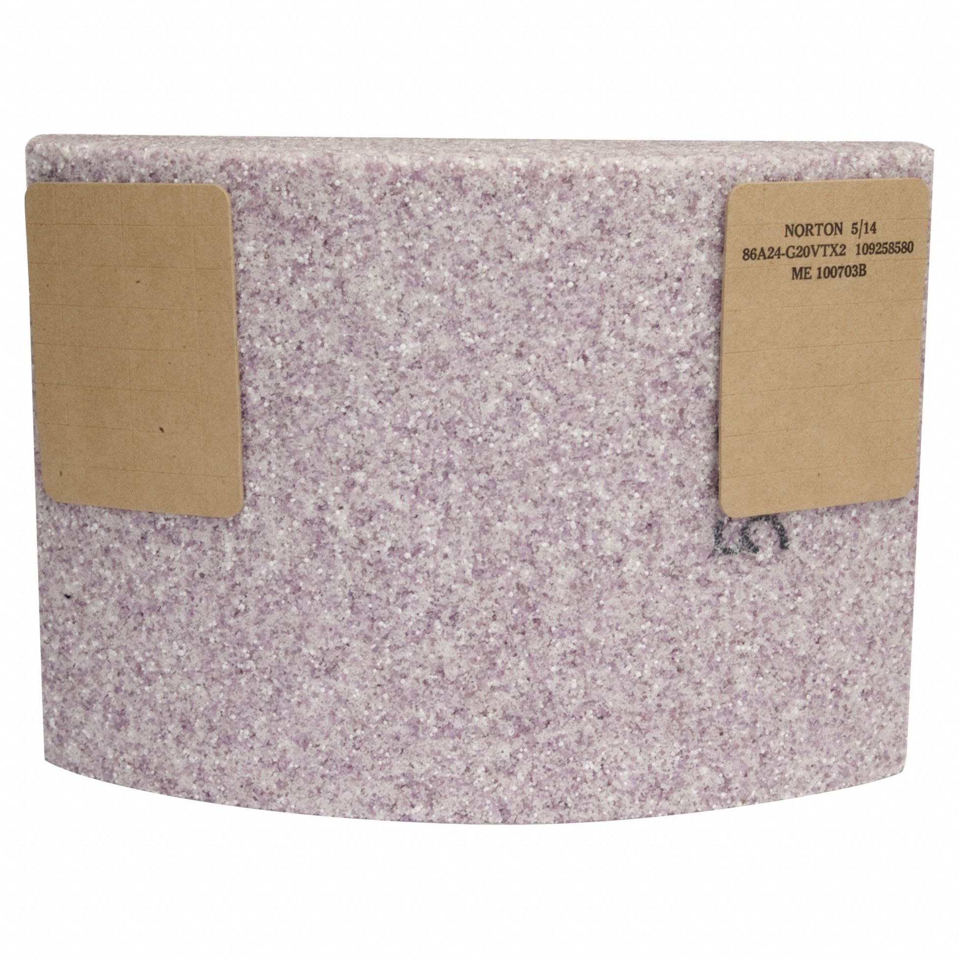NORTON, 8" L x 11 1/4" W x 3" H, 86A24-G20VTX2, Surface Grinding ...