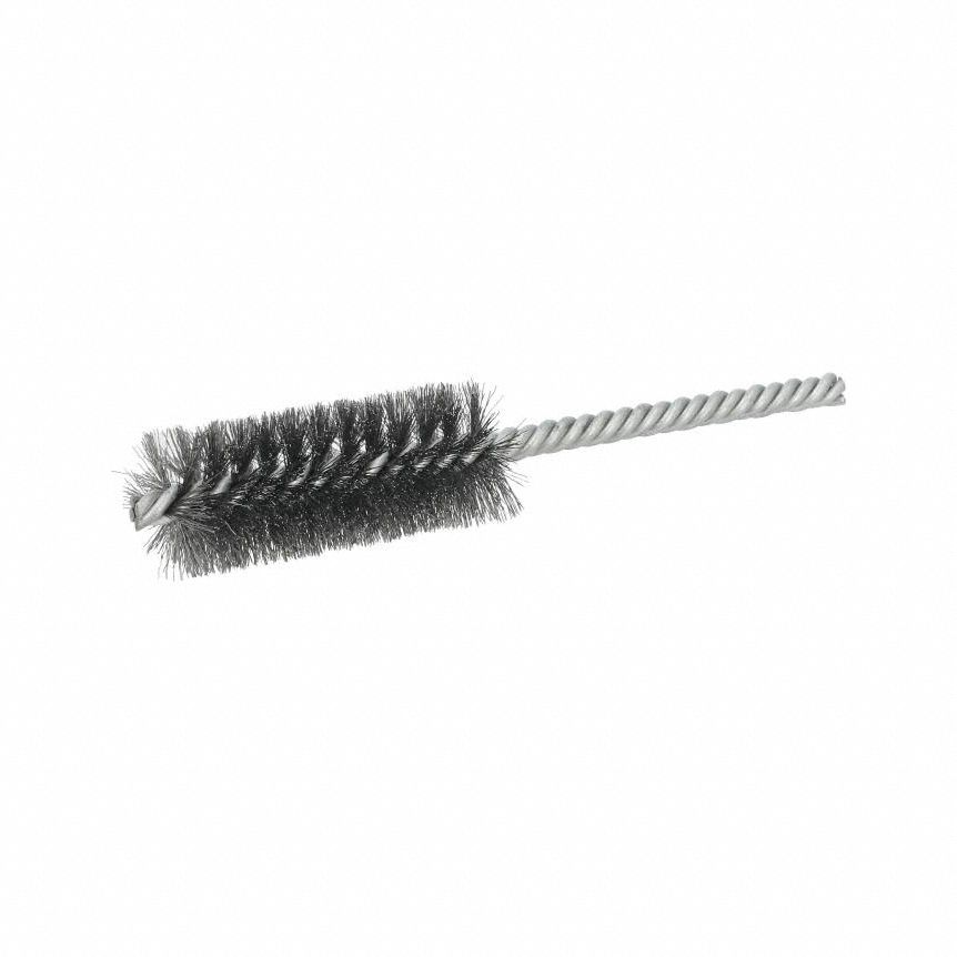 Double Stem, Carbon Steel, Tube Brush - 819UY2|66254443264 - Grainger
