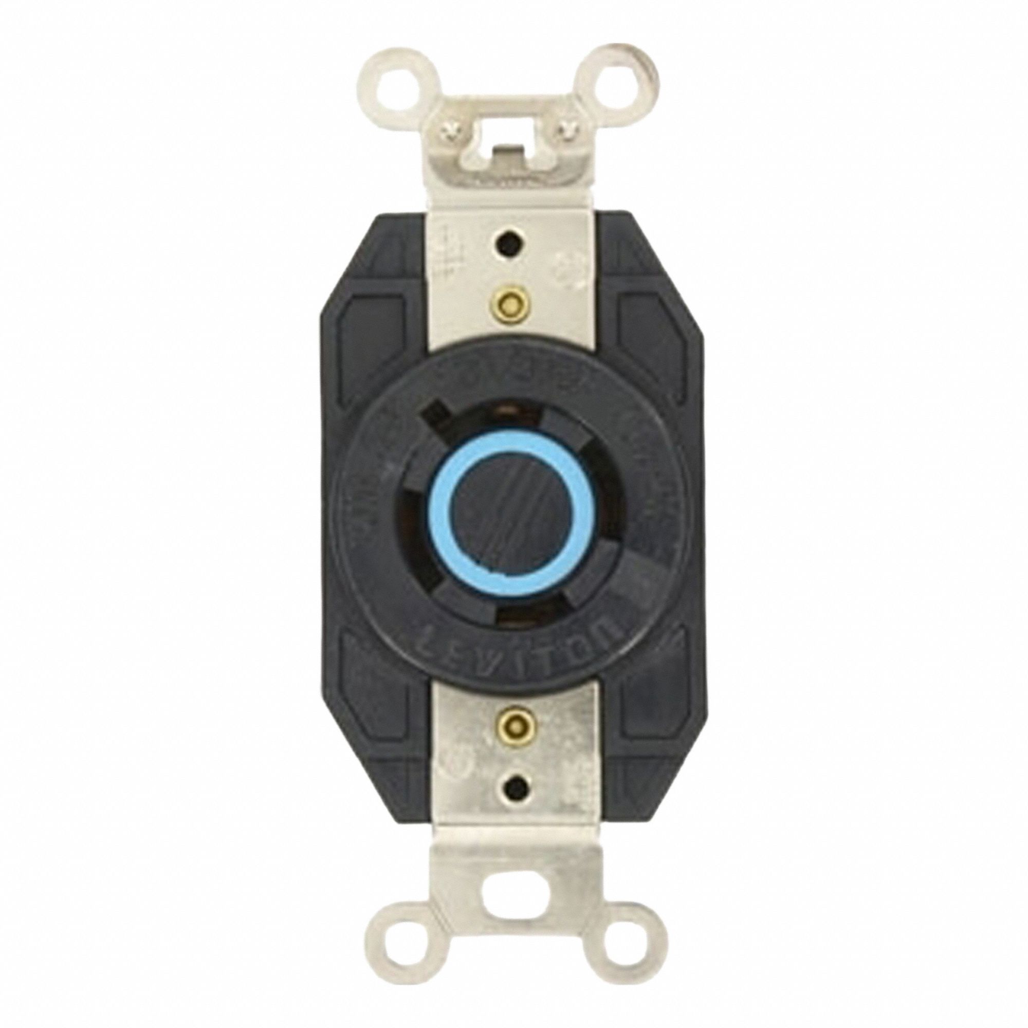 L18-20R, 20 A, Flush Mounting Lock Receptacle - 879HV9|2440 - Grainger