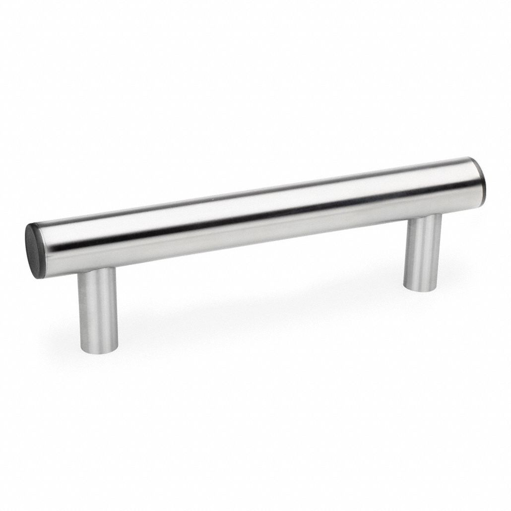 JW WINCO, Threaded Holes, Stainless Steel, Pull Handle - 813U79|666.5-1 ...